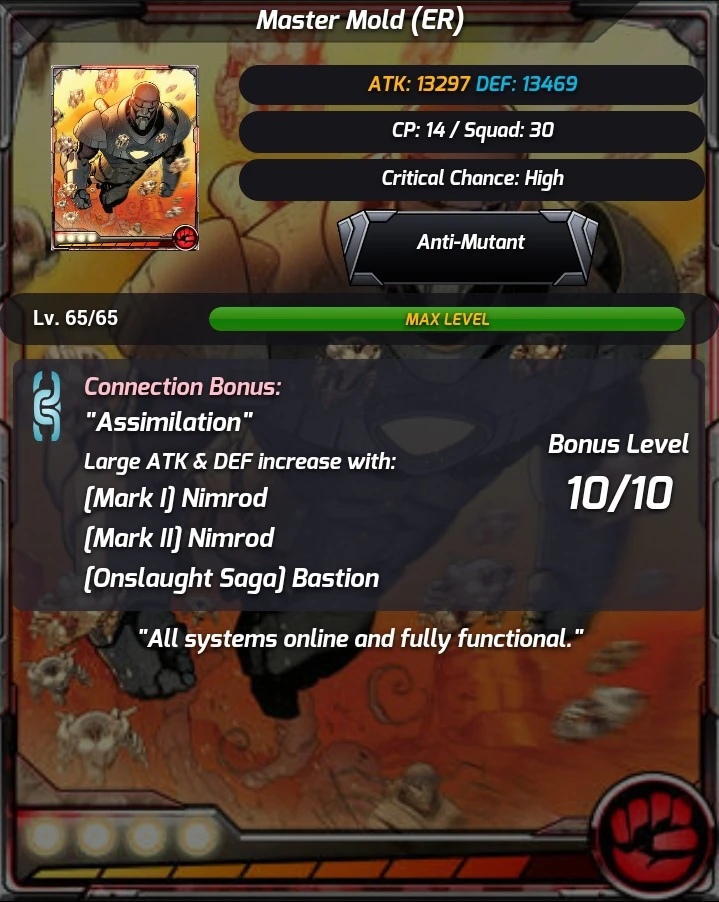Master Mold | X-Men: Battle Of The Atom Mobile Game Wiki | Fandom