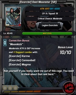 (Exorcist) Dani Moonstar | X-Men: Battle Of The Atom Mobile Game Wiki ...