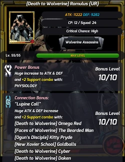 (Death to Wolverine) Romulus | X-Men: Battle Of The Atom Mobile Game ...