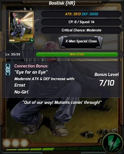 Basilisk | X-Men: Battle Of The Atom Mobile Game Wiki | Fandom