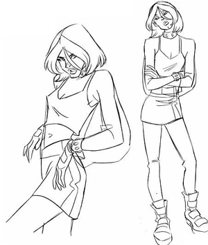 Production Art - Rogue | X-Men Evolution Wiki | Fandom