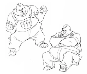 Production Art - Fred Dukes | X-Men Evolution Wiki | Fandom