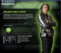 Quicksilver Xmen Movie