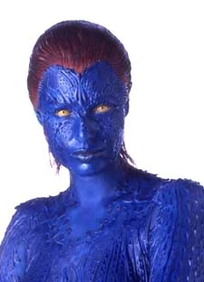 Rebecca Romijn Mystique Makeup