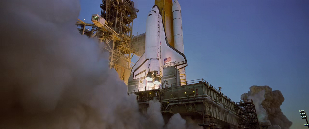 Endeavour Space Shuttle Thrusters