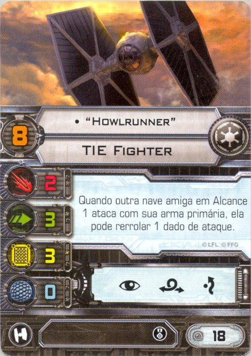 "Howlrunner" | Wiki X-Wing Jogo de Miniaturas | Fandom