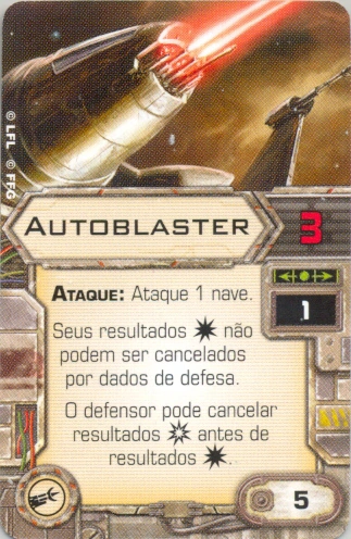 Autoblaster | Wiki X-Wing Jogo de Miniaturas | Fandom