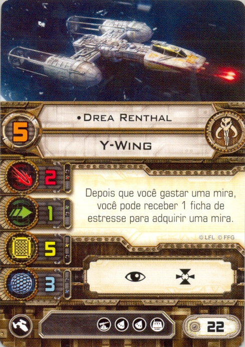 Drea Renthal | Wiki X-Wing Jogo de Miniaturas | Fandom