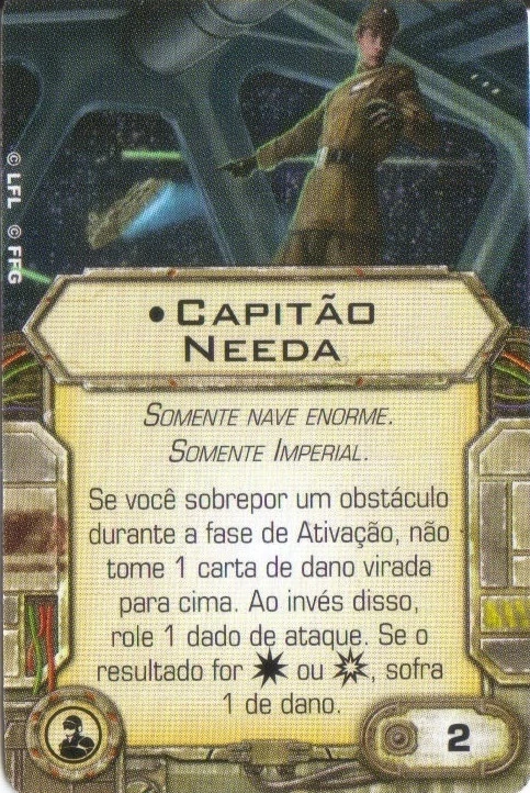 Capitão Needa | Wiki X-Wing Jogo de Miniaturas | Fandom