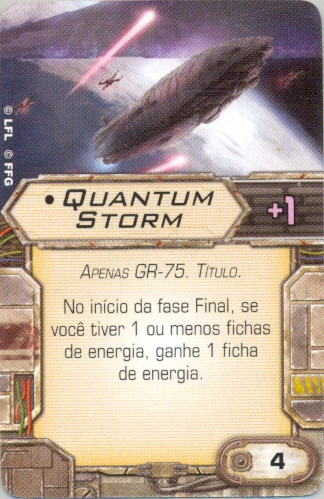 Quantum Storm | Wiki X-Wing Jogo de Miniaturas | Fandom