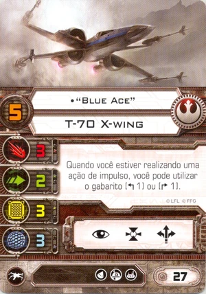 "Blue Ace" | Wiki X-Wing Jogo de Miniaturas | Fandom