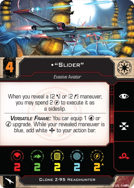 "Slider" | X-Wing Miniatures: Second Edition Wiki | Fandom