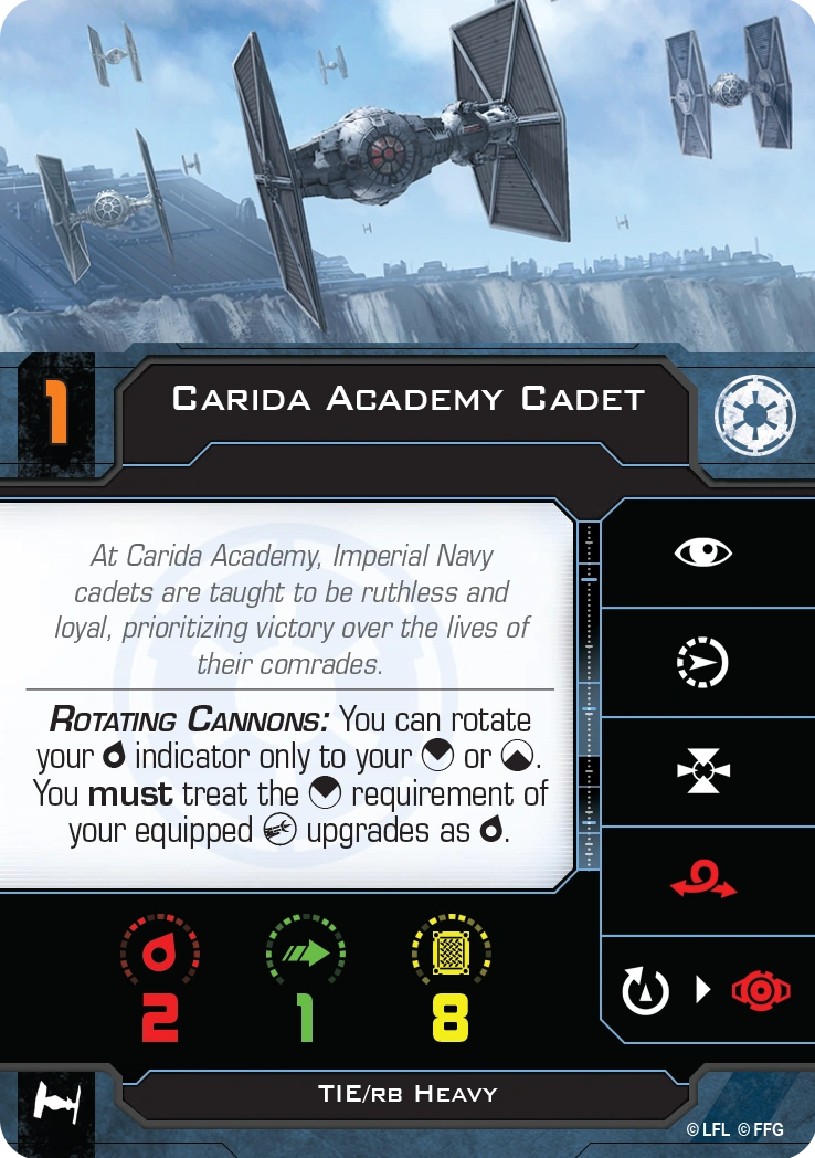 Carida Academy Cadet | X-Wing Miniatures: Second Edition Wiki | Fandom