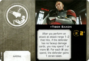 Tiber Saxon | X-Wing Miniatures: Second Edition Wiki | Fandom