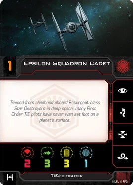 Epsilon Squadron Cadet | X-Wing Miniatures: Second Edition Wiki | Fandom