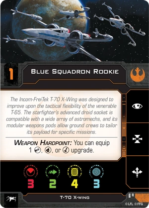 Blue Squadron Rookie | X-Wing Miniatures: Second Edition Wiki | Fandom