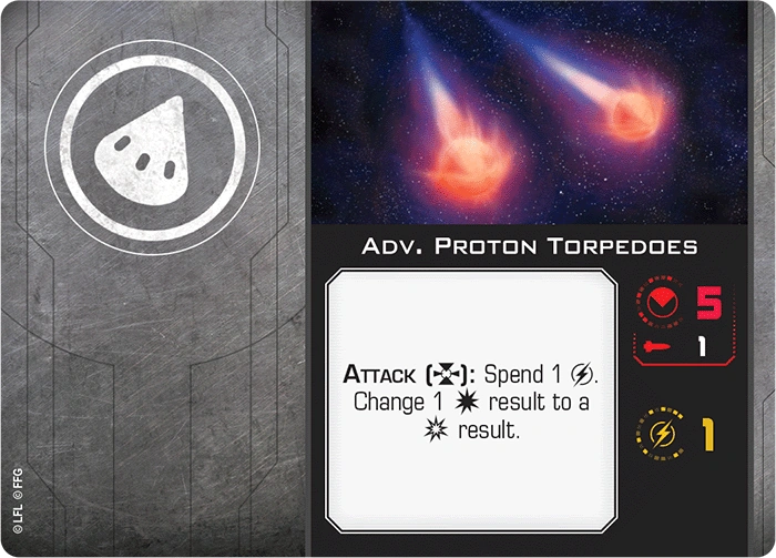 Advanced Proton Torpedoes | X-Wing Miniatures: Second Edition Wiki | Fandom