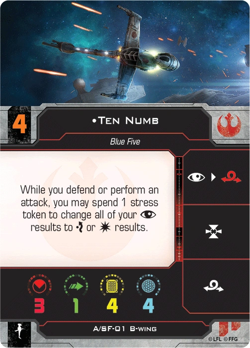 Ten Numb | X-Wing Miniatures: Second Edition Wiki | Fandom
