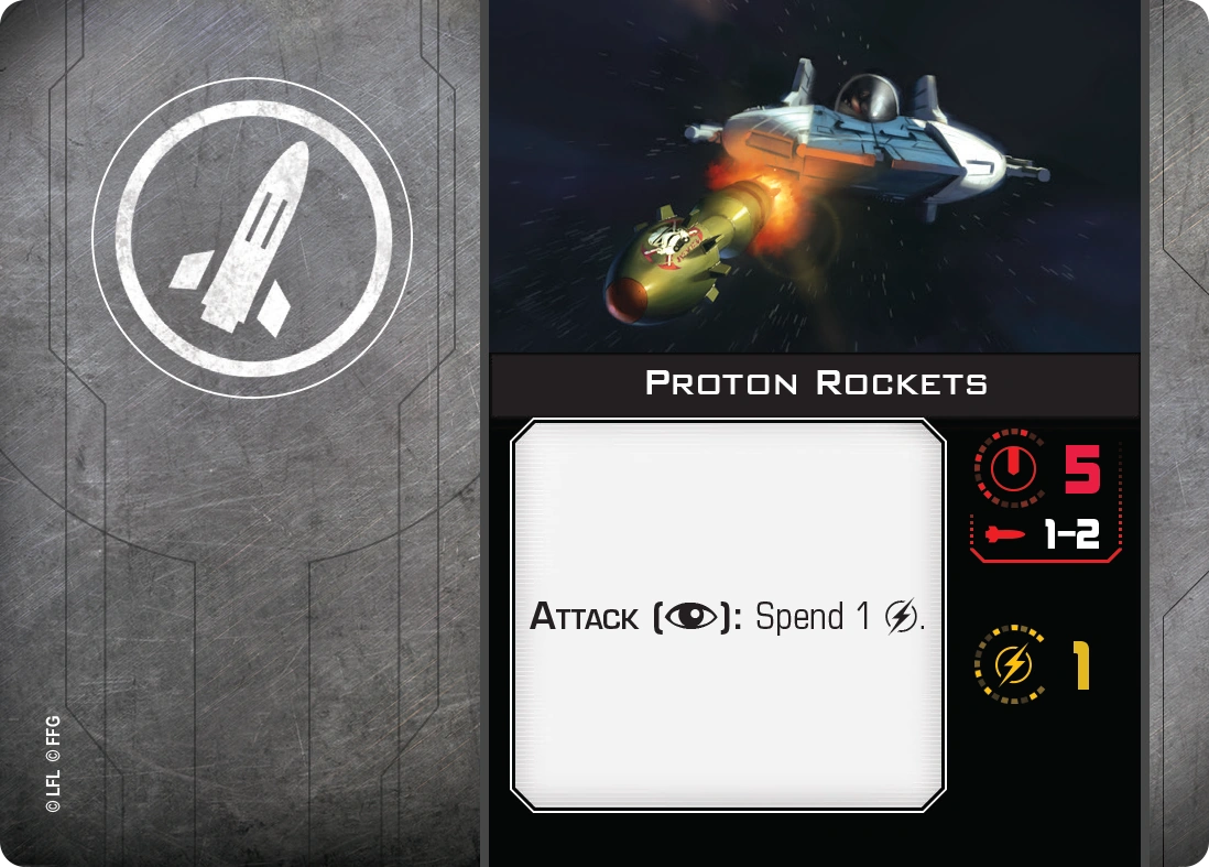 Proton Rockets | X-Wing Miniatures: Second Edition Wiki | Fandom