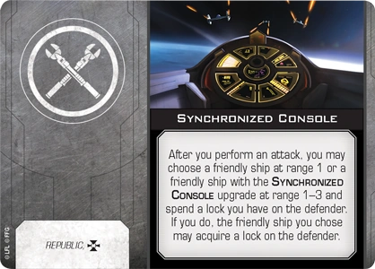 Synchronized Console | X-Wing Miniatures: Second Edition Wiki | Fandom