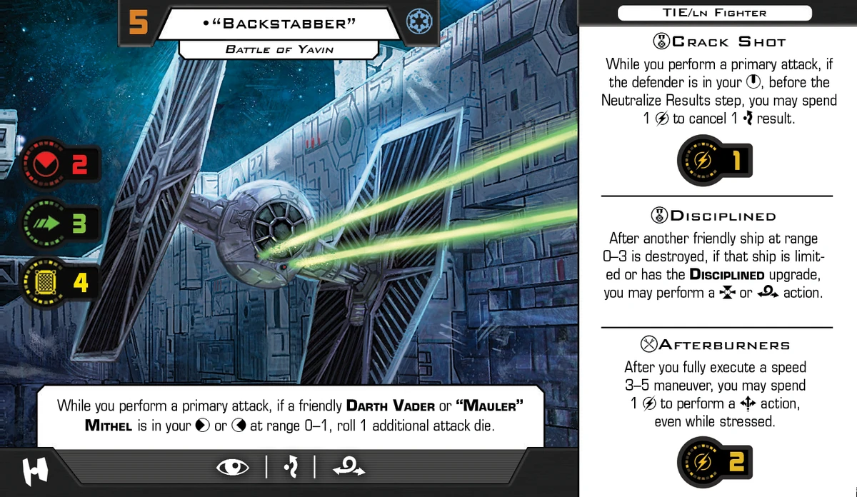 "Backstabber" | X-Wing Miniatures: Second Edition Wiki | Fandom