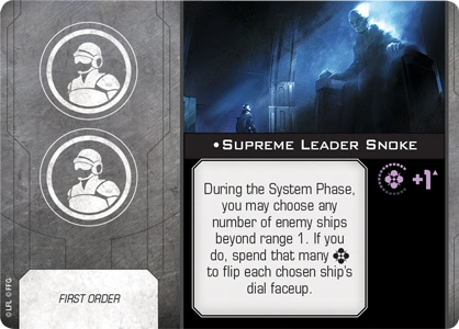 Supreme Leader Snoke | X-Wing Miniatures: Second Edition Wiki | Fandom
