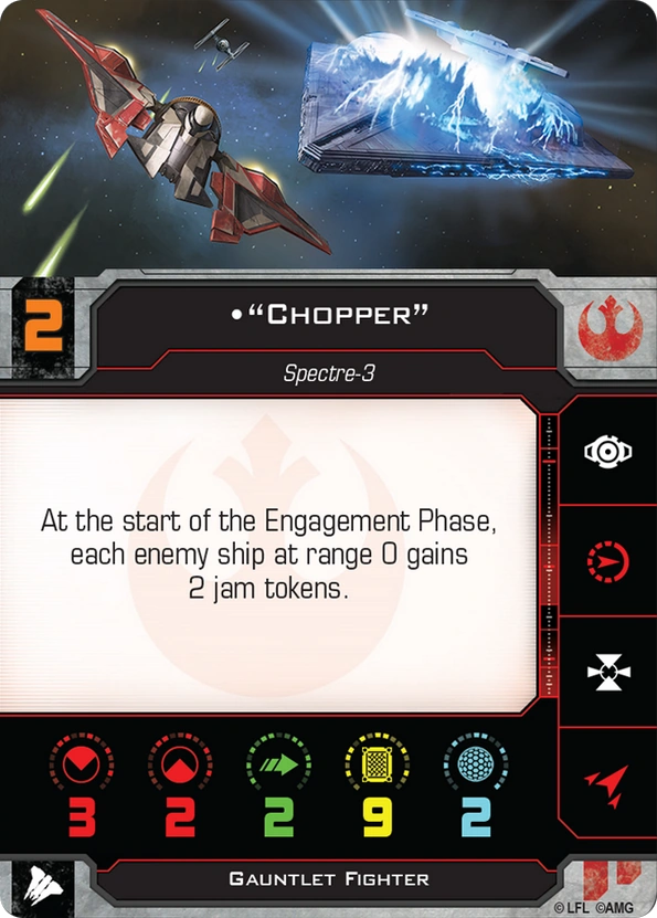"Chopper" (Gauntlet Fighter) | X-Wing Miniatures: Second Edition Wiki ...