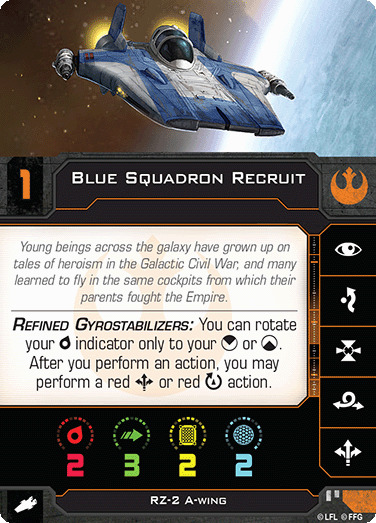 Blue Squadron Recruit | X-Wing Miniatures: Second Edition Wiki | Fandom