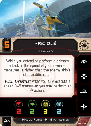 Ric Olié | X-Wing Miniatures: Second Edition Wiki | Fandom