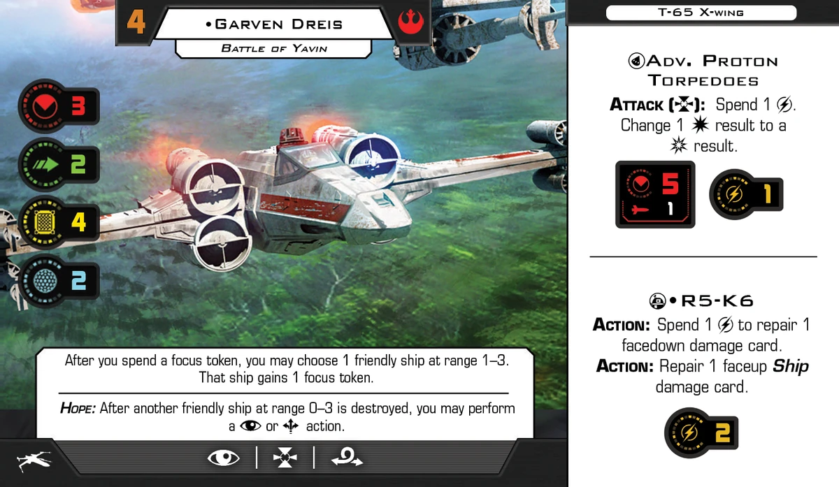 Garven Dreis (Battle Of Yavin) | X-Wing Miniatures: Second Edition Wiki ...