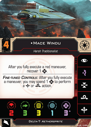 Mace Windu (Delta-7) | X-Wing Miniatures: Second Edition Wiki | Fandom