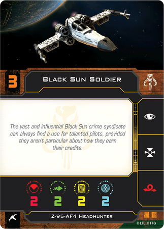 Black Sun Soldier | X-Wing Miniatures: Second Edition Wiki Black Sun Soldier | X-Wing Miniatures: Second Edition Wiki