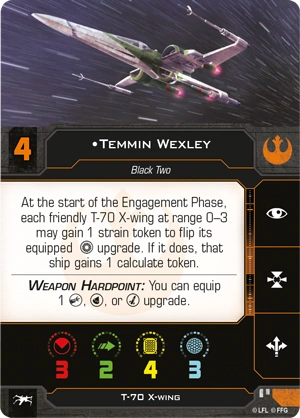 Temmin Wexley (Black Two) | X-Wing Miniatures: Second Edition Wiki | Fandom