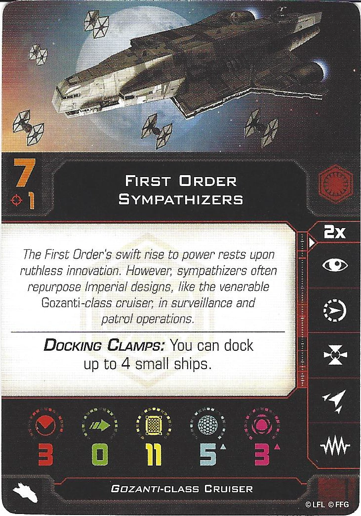 First Order Sympathizers | X-Wing Miniatures: Second Edition Wiki | Fandom
