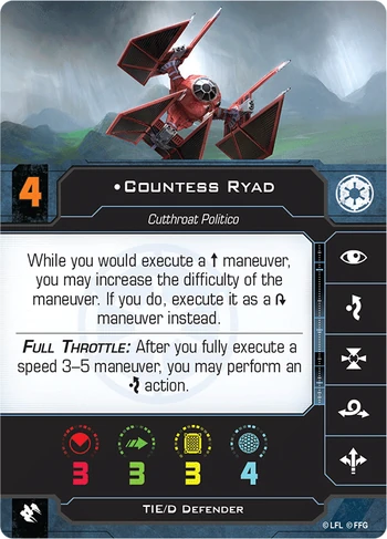Countess Ryad | X-Wing Miniatures: Second Edition Wiki | Fandom