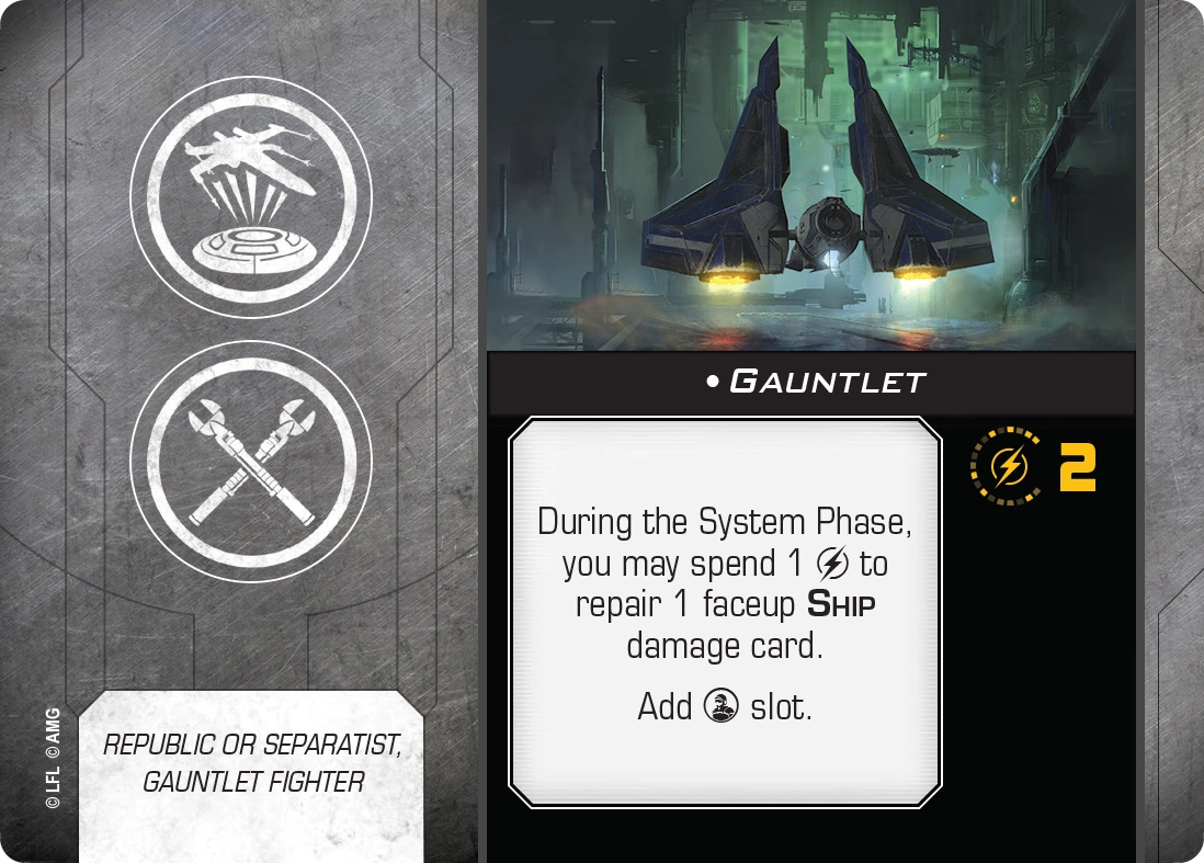 Gauntlet | X-Wing Miniatures: Second Edition Wiki | Fandom