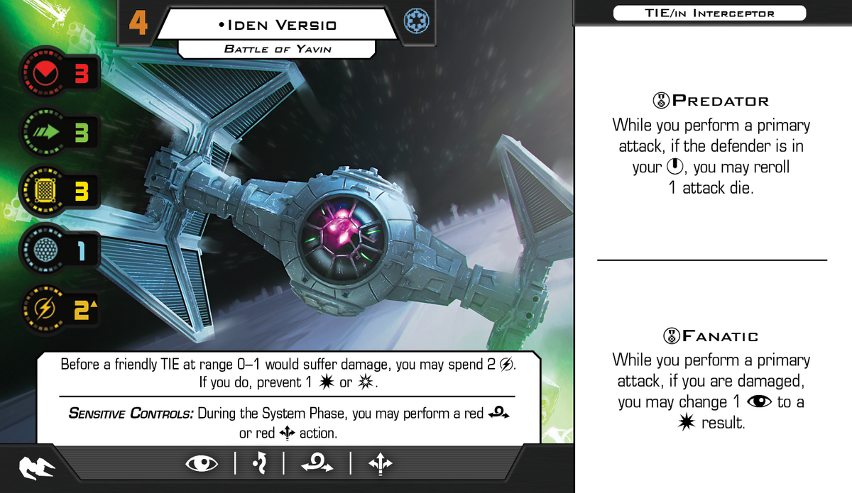 Iden Versio Battle Of Yavin X Wing Miniatures Second Edition Wiki