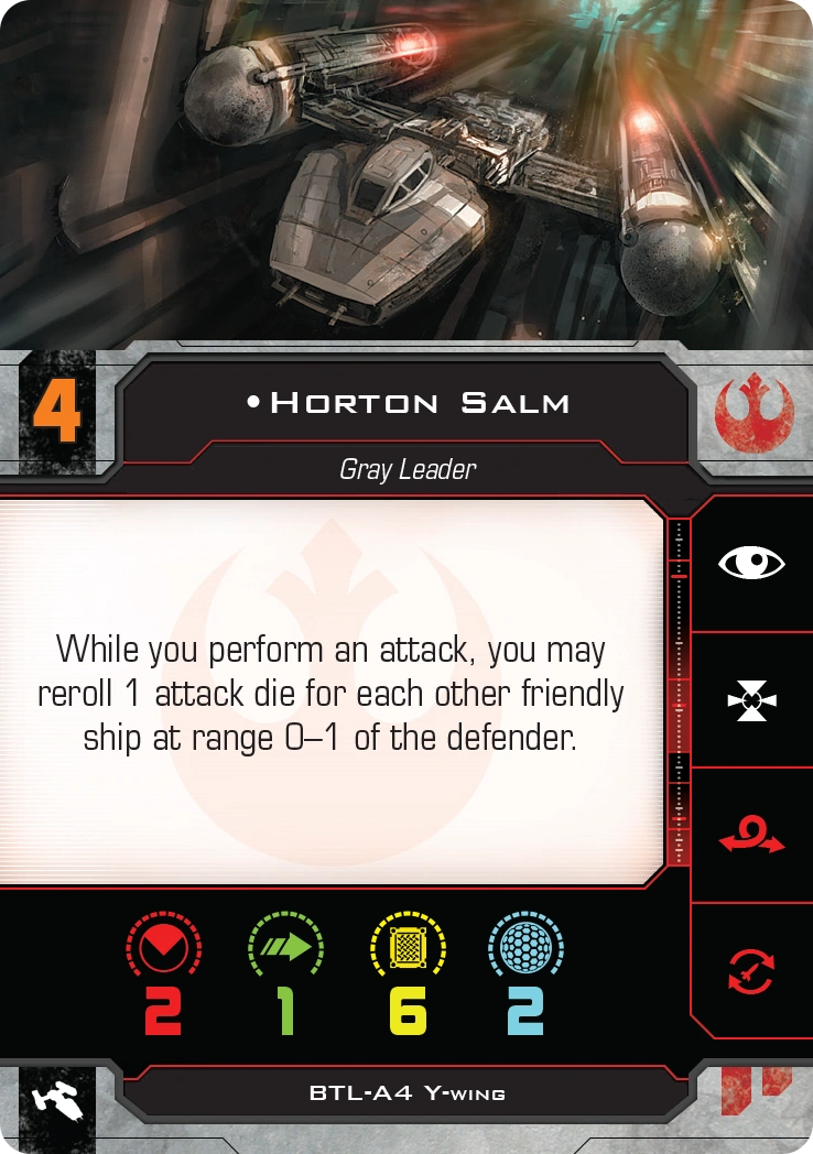 Horton Salm | X-Wing Miniatures: Second Edition Wiki | Fandom