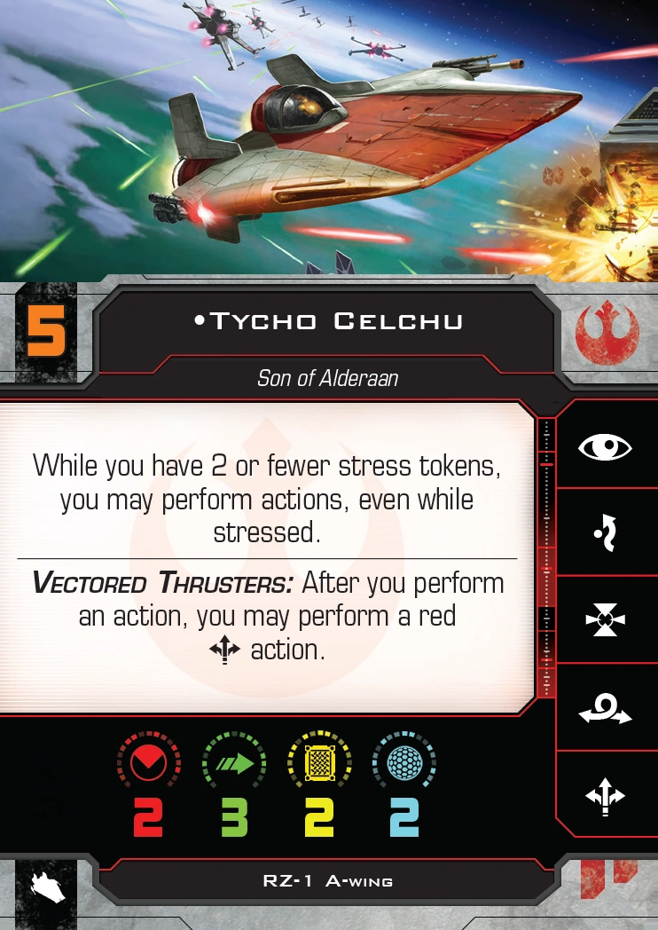 Tycho Celchu | X-Wing Miniatures: Second Edition Wiki | Fandom