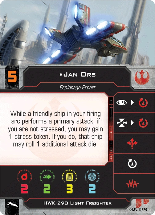 Jan Ors | X-Wing Miniatures: Second Edition Wiki | Fandom