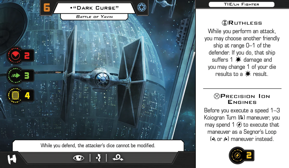 "Dark Curse" | X-Wing Miniatures: Second Edition Wiki | Fandom