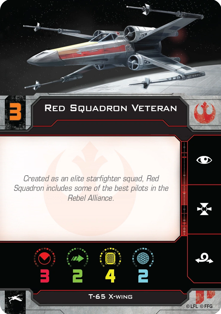 Red Squadron Veteran | X-Wing Miniatures: Second Edition Wiki | Fandom