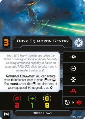 Onyx Squadron Sentry | X-Wing Miniatures: Second Edition Wiki | Fandom