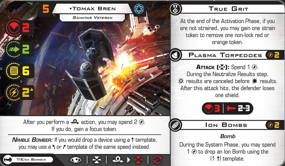 Tomax Bren (Scimitar Veteran) | X-Wing Miniatures: Second Edition Wiki ...