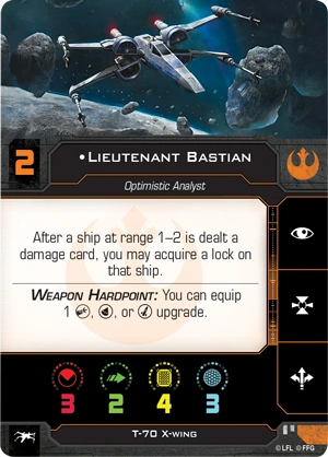 Lieutenant Bastian | X-Wing Miniatures: Second Edition Wiki | Fandom