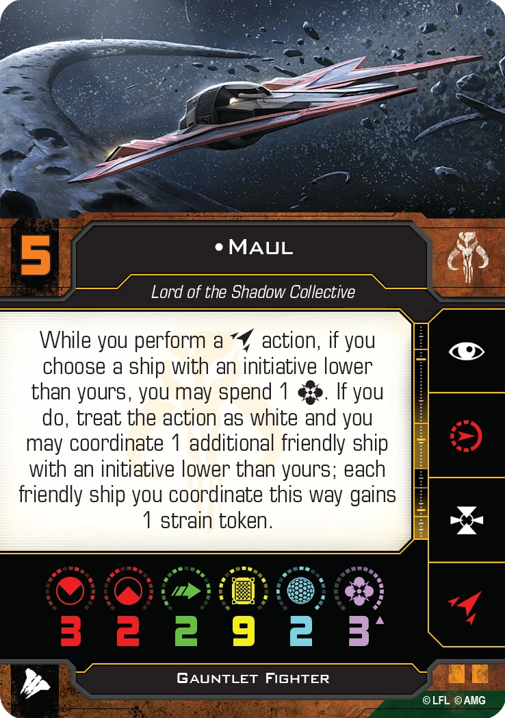 Maul (Gauntlet Fighter) | X-Wing Miniatures: Second Edition Wiki | Fandom