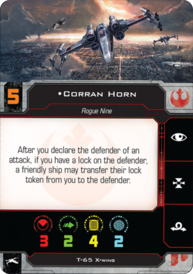 Corran Horn T 65 X Wing X Wing Miniatures Second Edition Wiki Fandom