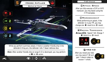Wedge Antilles (Battle Of Yavin) | X-Wing Miniatures: Second Edition ...
