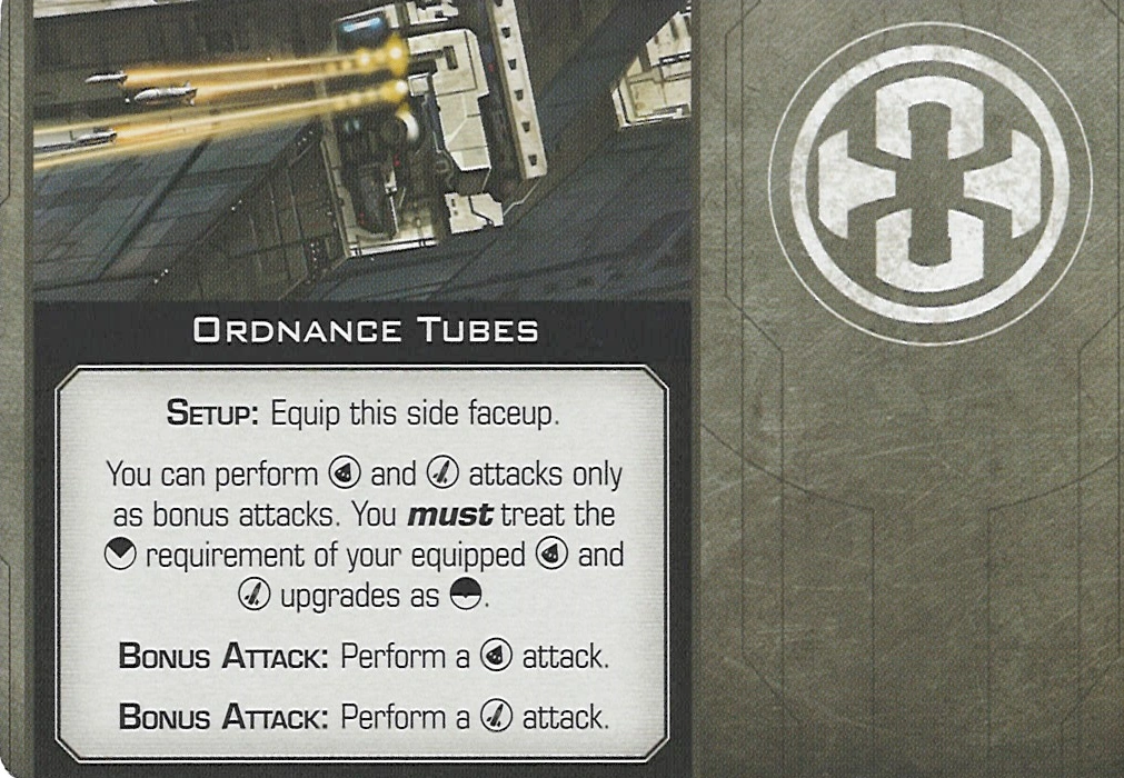 Ordnance Tubes | X-Wing Miniatures: Second Edition Wiki | Fandom