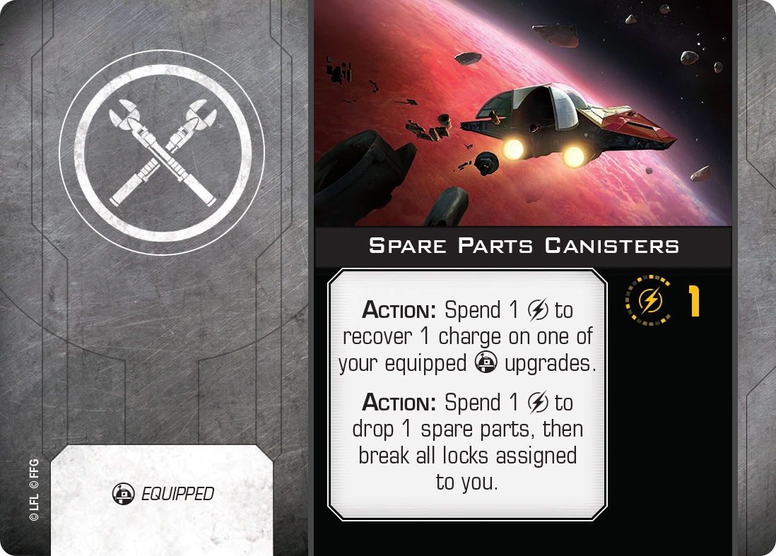 Spare Parts Canisters | X-Wing Miniatures: Second Edition Wiki | Fandom